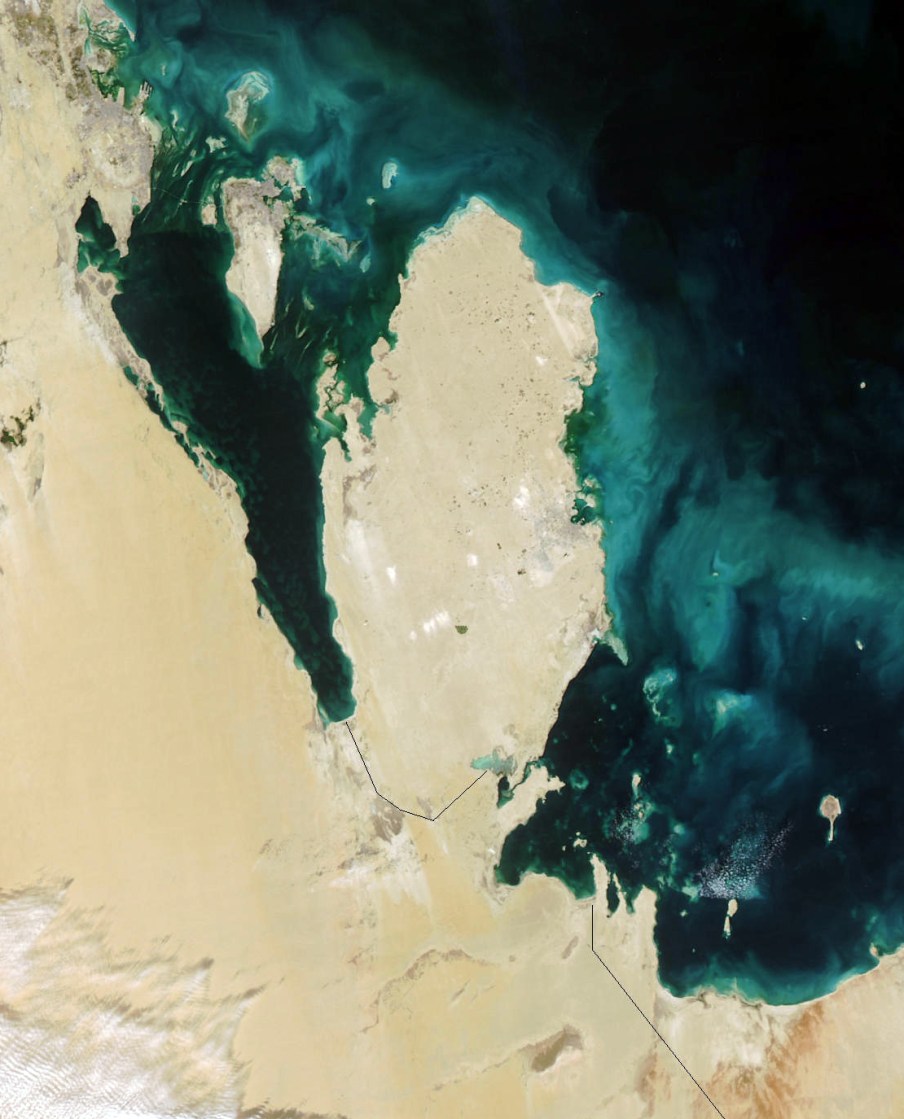 An Island in the Desert: The Salwa Canal and the Isolation of Qatar ...